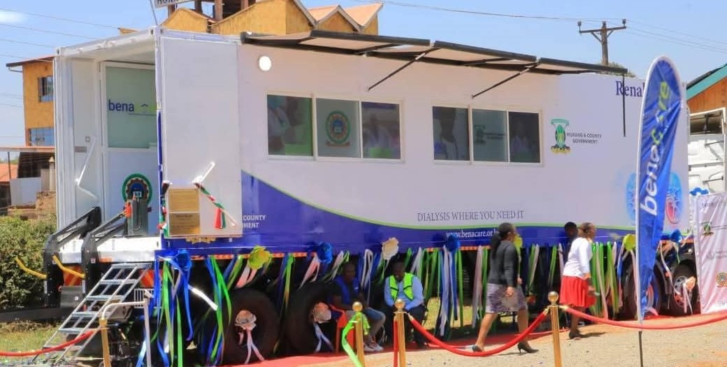 Governor Kang'ata unveils mobile dialysis unit | Samrack Media.
